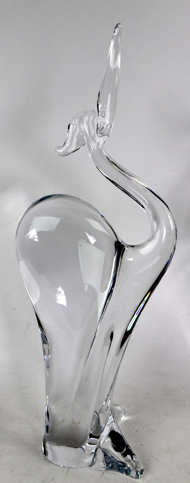 Group of 3 Marcolin Crystal Glass Birds Made in Sweden For Sale at ...