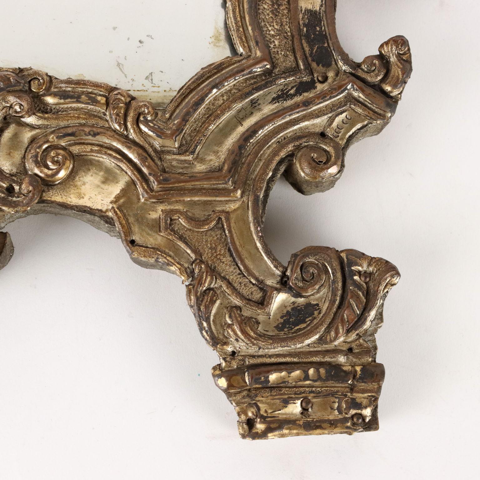 Group of 3 Rococo Altar Crads Wood, Italy XVIII Century For Sale at 1stDibs