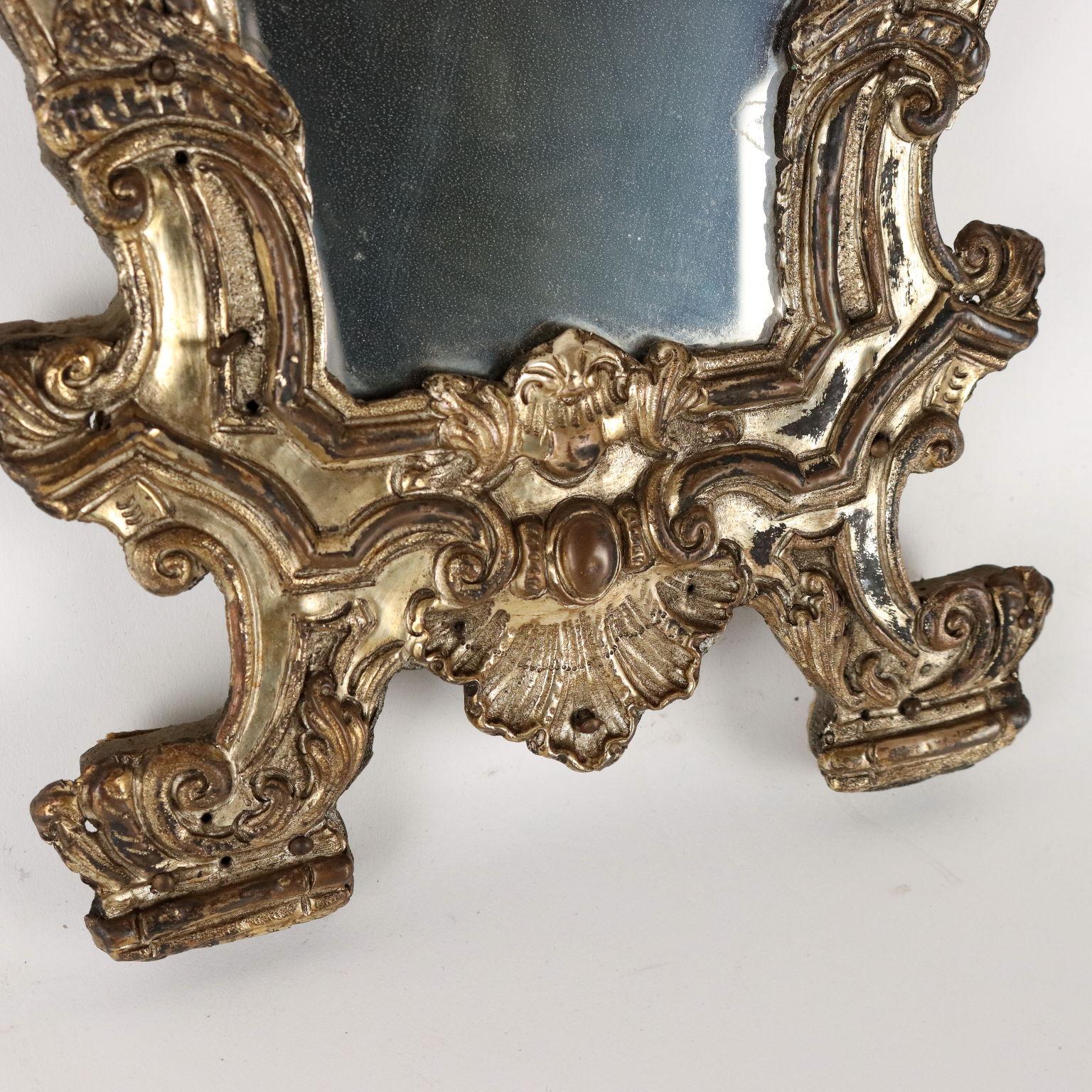 Group of 3 Rococo Altar Crads Wood, Italy XVIII Century For Sale at 1stDibs