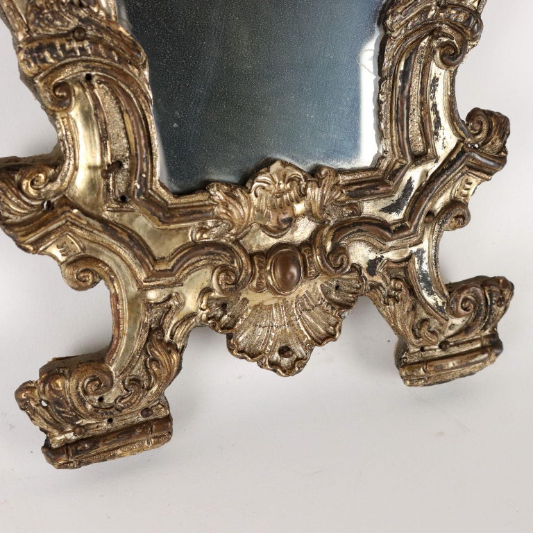 Group of 3 Rococo Altar Crads Wood, Italy XVIII Century For Sale at 1stDibs