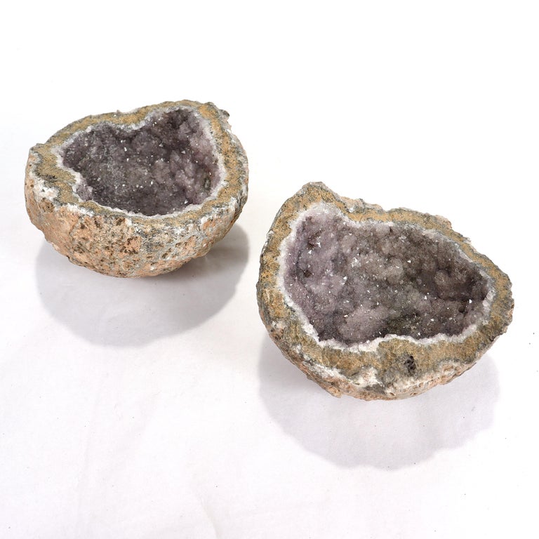 Group of 4 Amethyst Geodes For Sale at 1stDibs