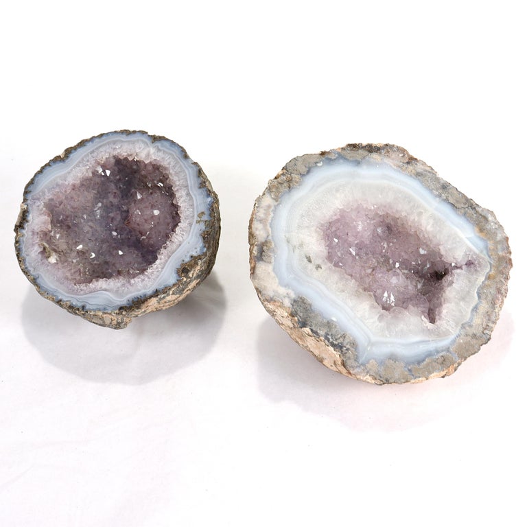 Group of 4 Amethyst Geodes For Sale at 1stDibs
