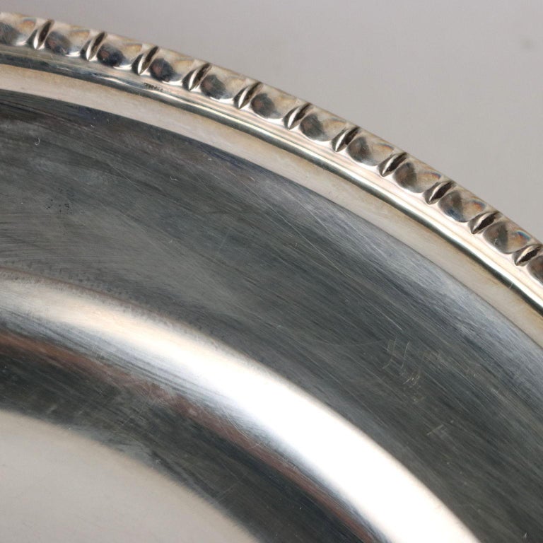 Group of 6 Cake Plates Man. Dabbene Silver, Italy, xx Century For Sale ...