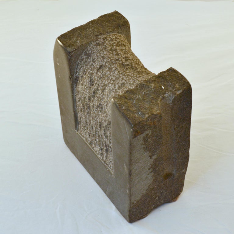 Group of Black Granite Geometric Abstract Dutch Sculptures For Sale at ...