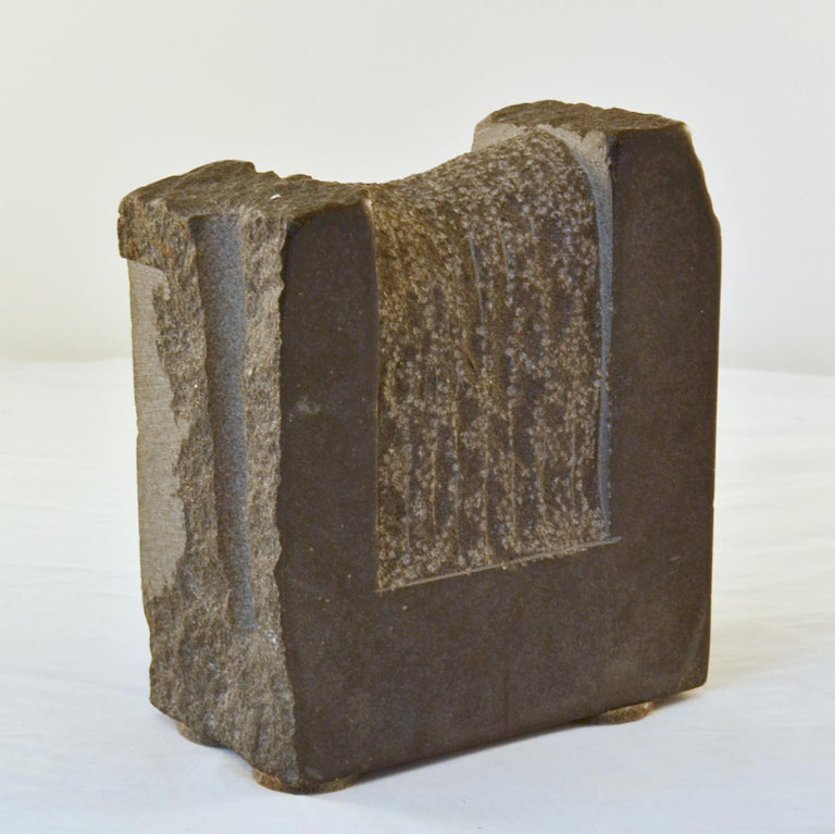 Group of Black Granite Geometric Abstract Dutch Sculptures For Sale at ...
