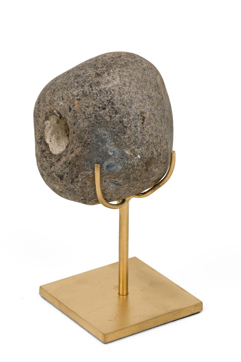 Group of Mounted Natural Sea Stone Specimens from Denmark For Sale at ...