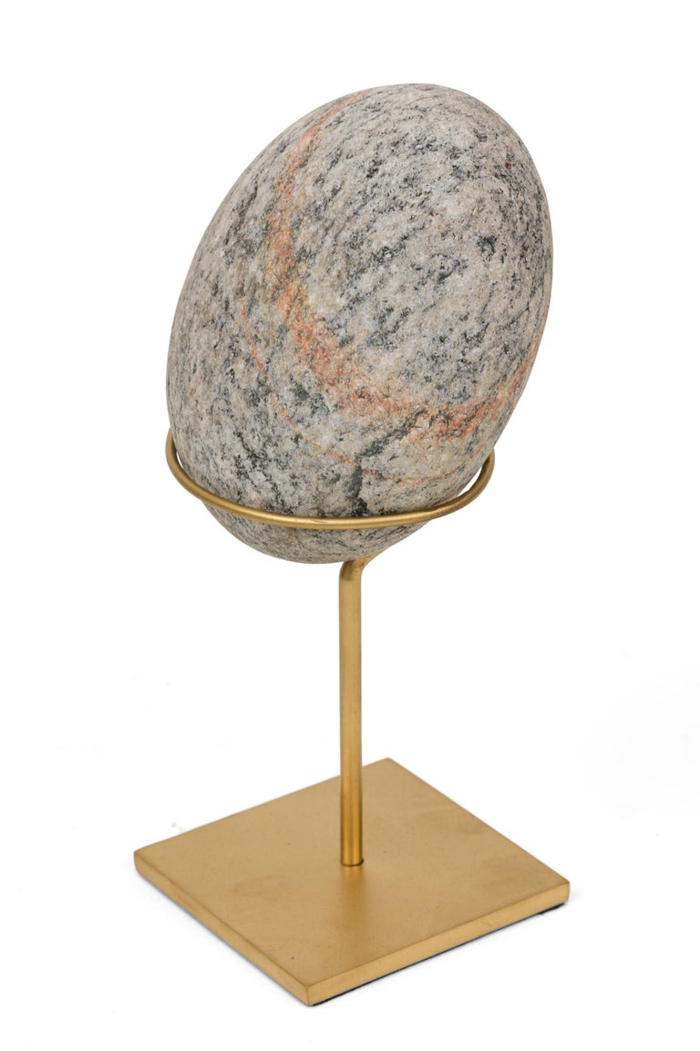 Group of Mounted Natural Sea Stone Specimens from Denmark For Sale at ...