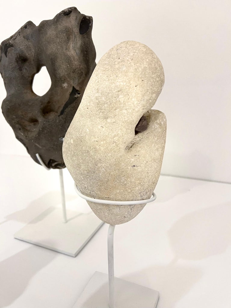 Group of Mounted Natural Sea Stone Specimens from Denmark For Sale at ...