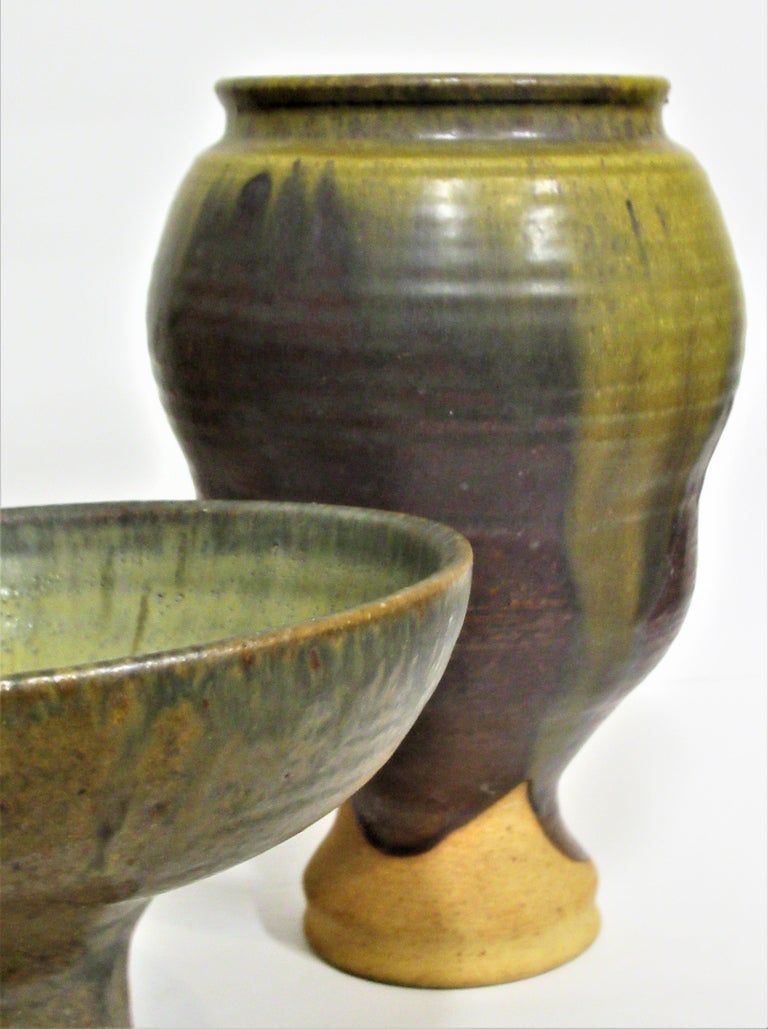 1960's Alfred University Ceramic Vases at 1stDibs