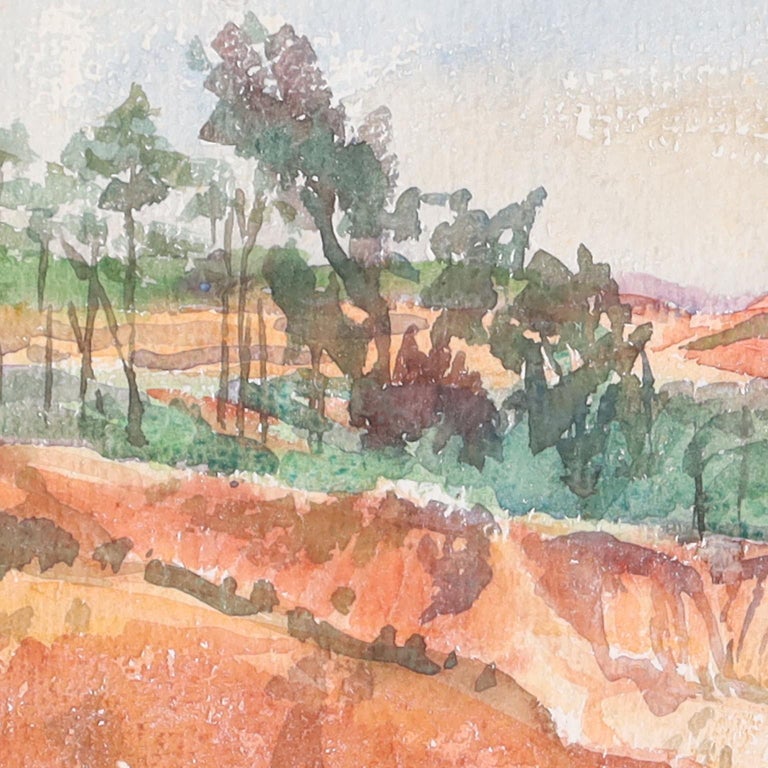 Group of Three Escambia Bay Florida Watercolors by Joy Postle For Sale ...