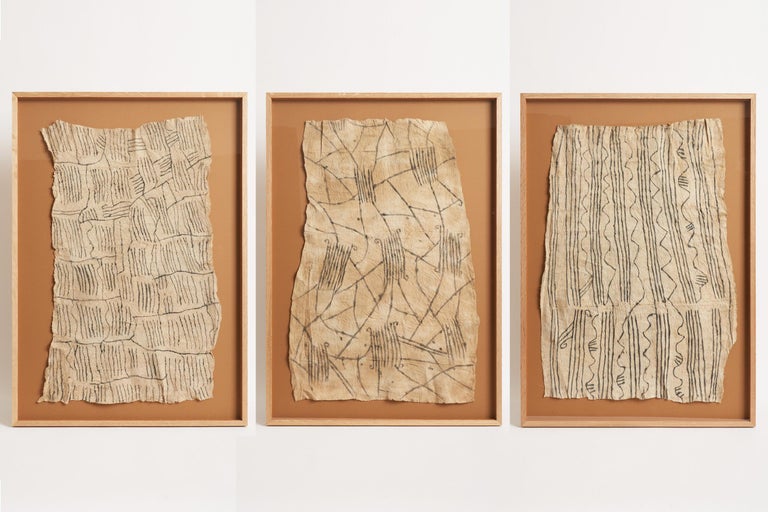Group of Three Mbuti Textiles at 1stDibs