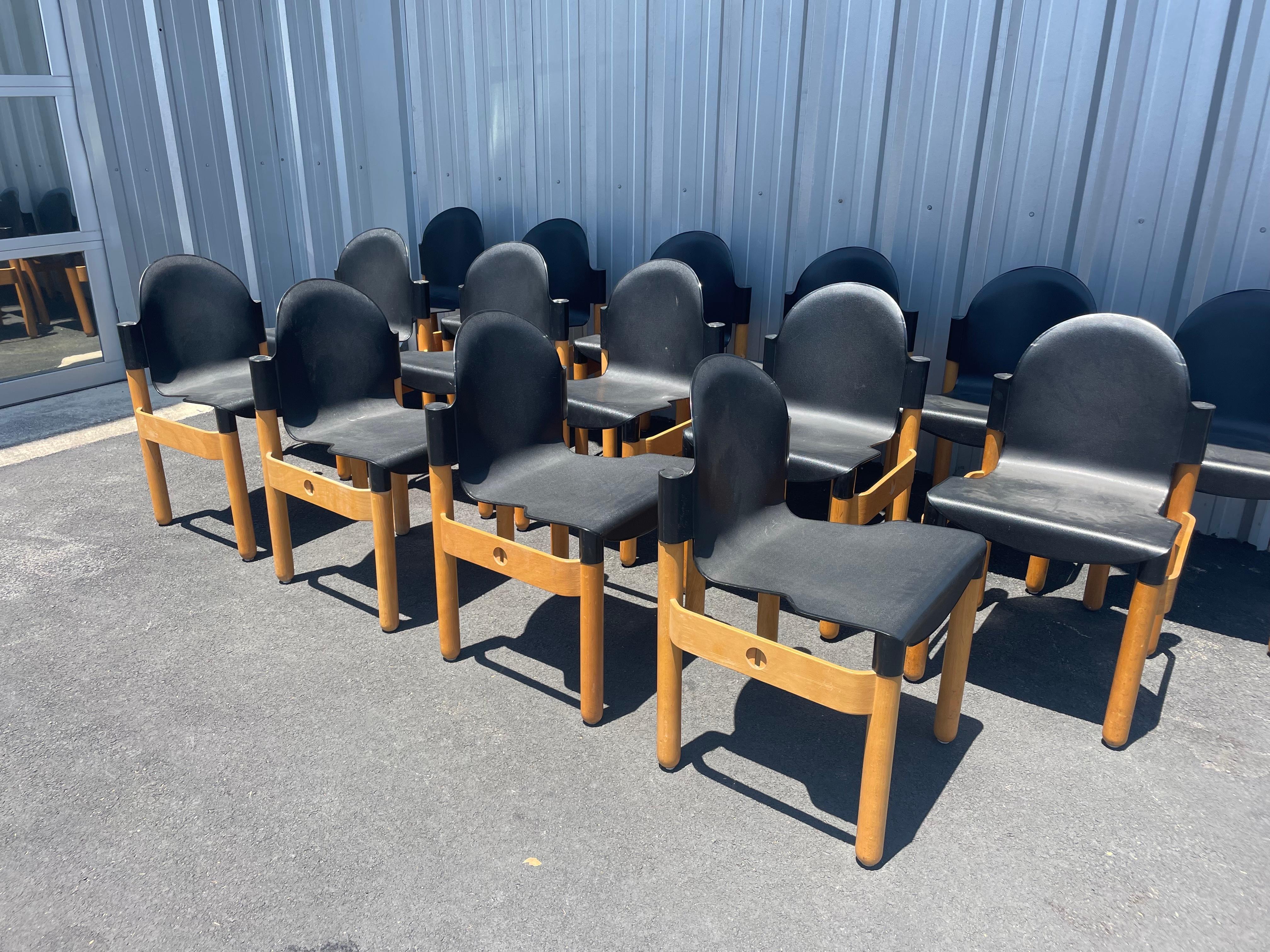 Grouping of 15 Thonet Flex 2000 Chairs, West Germany, Circa 1970s For Sale at 1stDibs