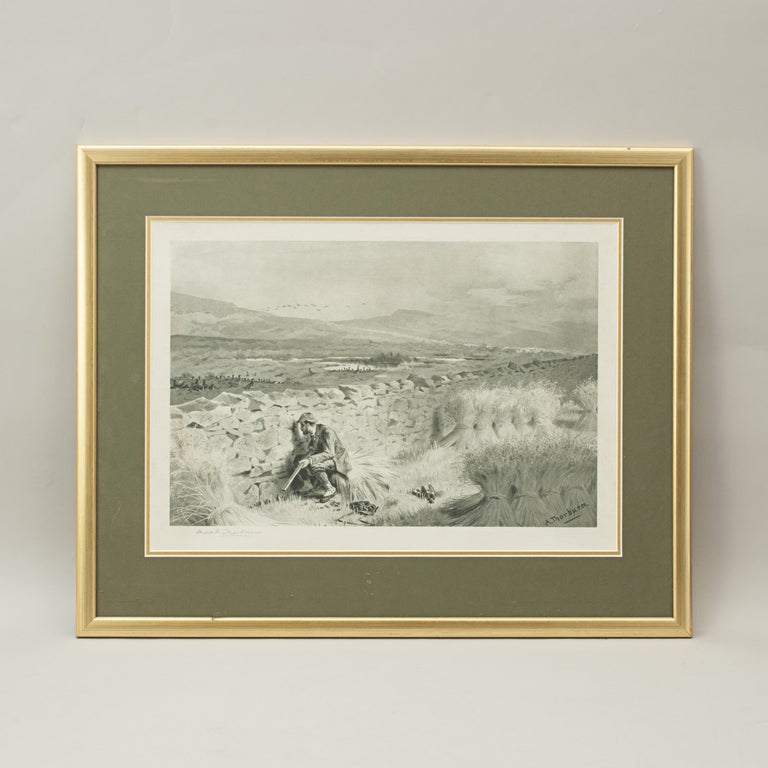 Grouse Shooting Print by Archibald Thorburn, Patience For Sale at 1stDibs