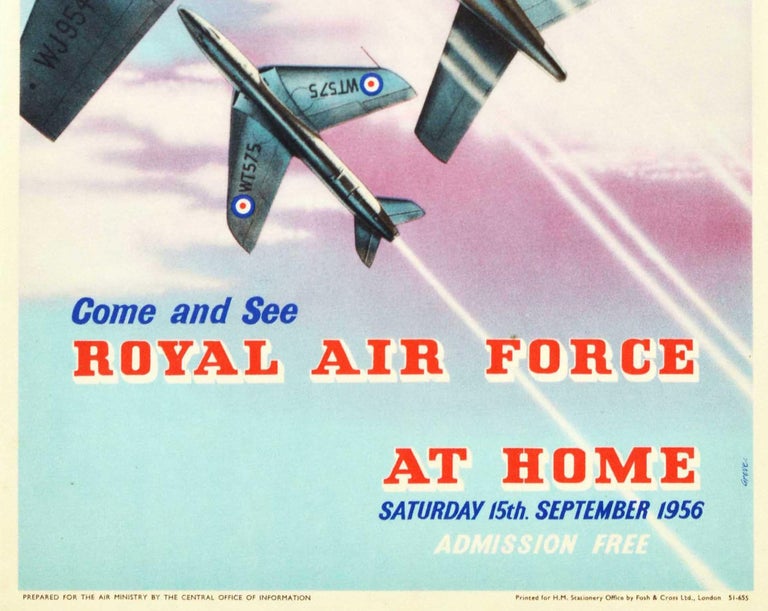 Grove - Original Vintage Poster RAF Royal Air Force At Home Battle Of ...