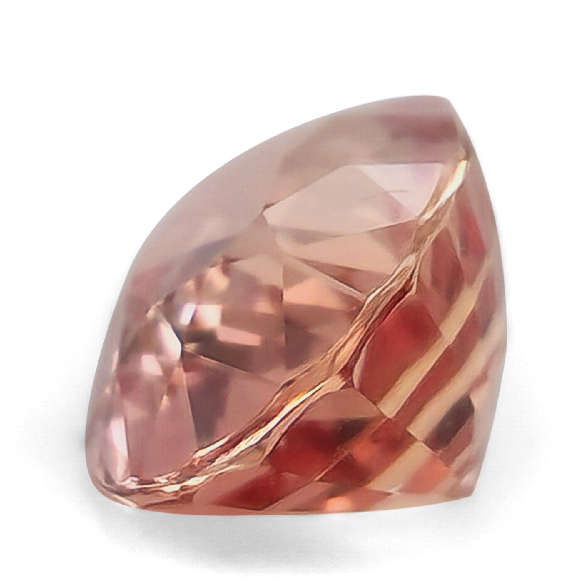 GRS Certified 2.12 Carats Unheated "Sunrise" color Padparadscha ...