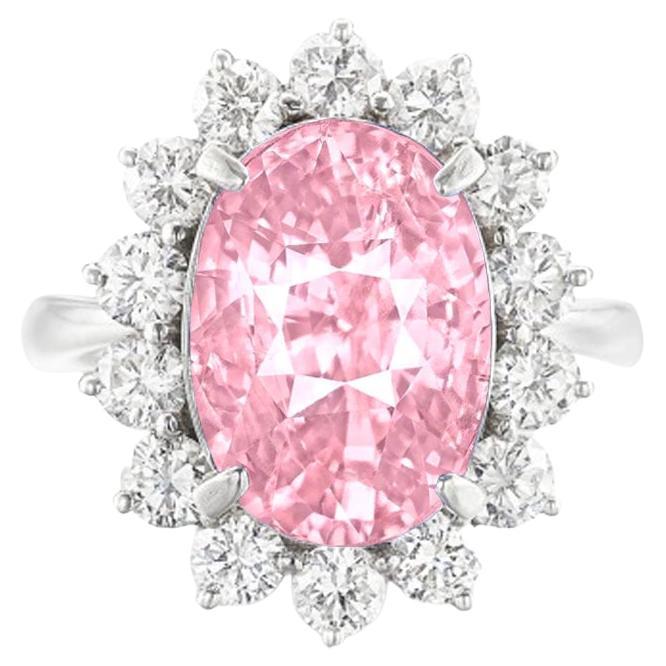 Certified 4.80 Carat Myanmar Burma Ruby Diamond Ring For Sale at ...