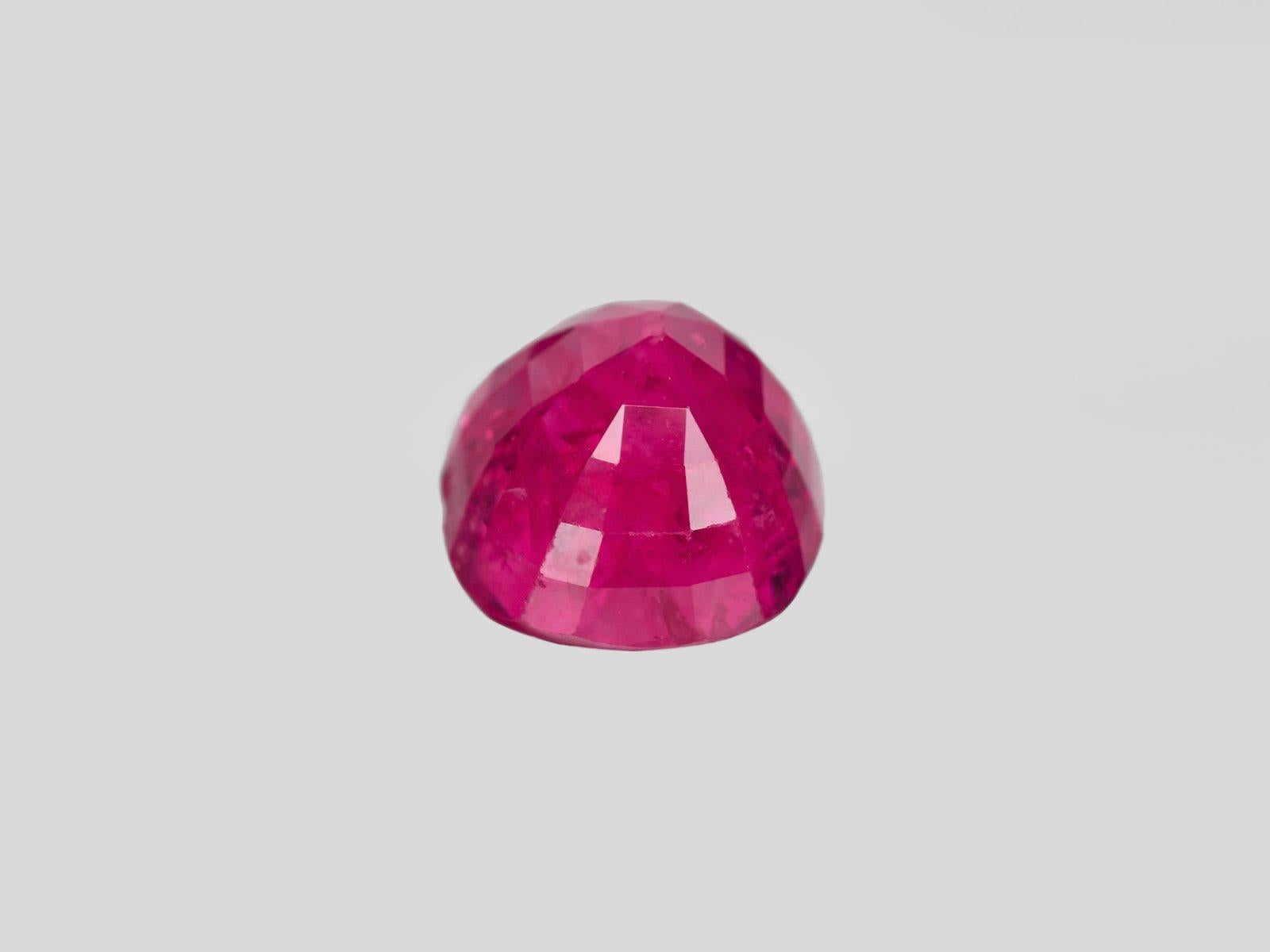 Certified Burma Red Ruby 3.56 Carat Natural No Heat Ruby Diamond Ring ...