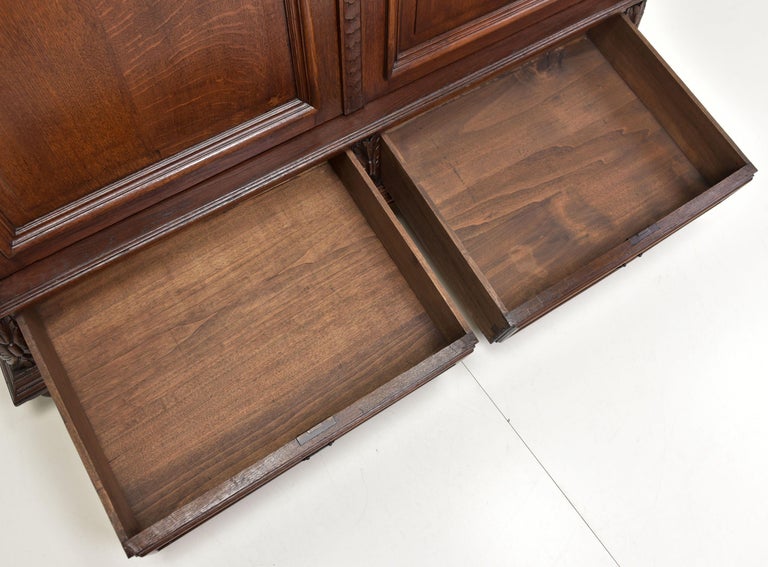 Gründerzeit Large Hall Closet in Oak, 1890 For Sale at 1stDibs