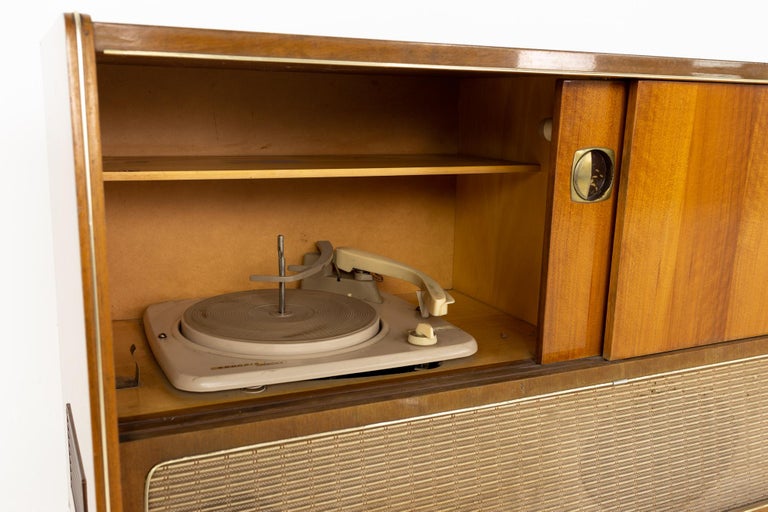Grundig Mid Century Stereo Record Console at 1stDibs | mid century ...