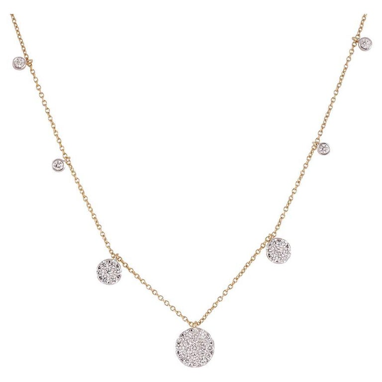 GSI Certified 14k Gold 0.6 Carat Natural Diamond F-VS 2 Oval Pendant ...