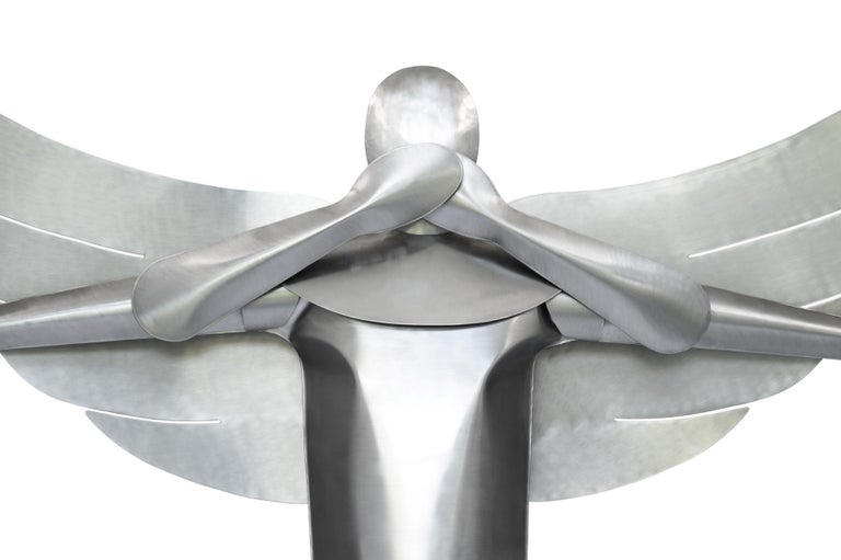 Guardian Angel Sculpture in Inflated Steel by Connor Holland For Sale ...