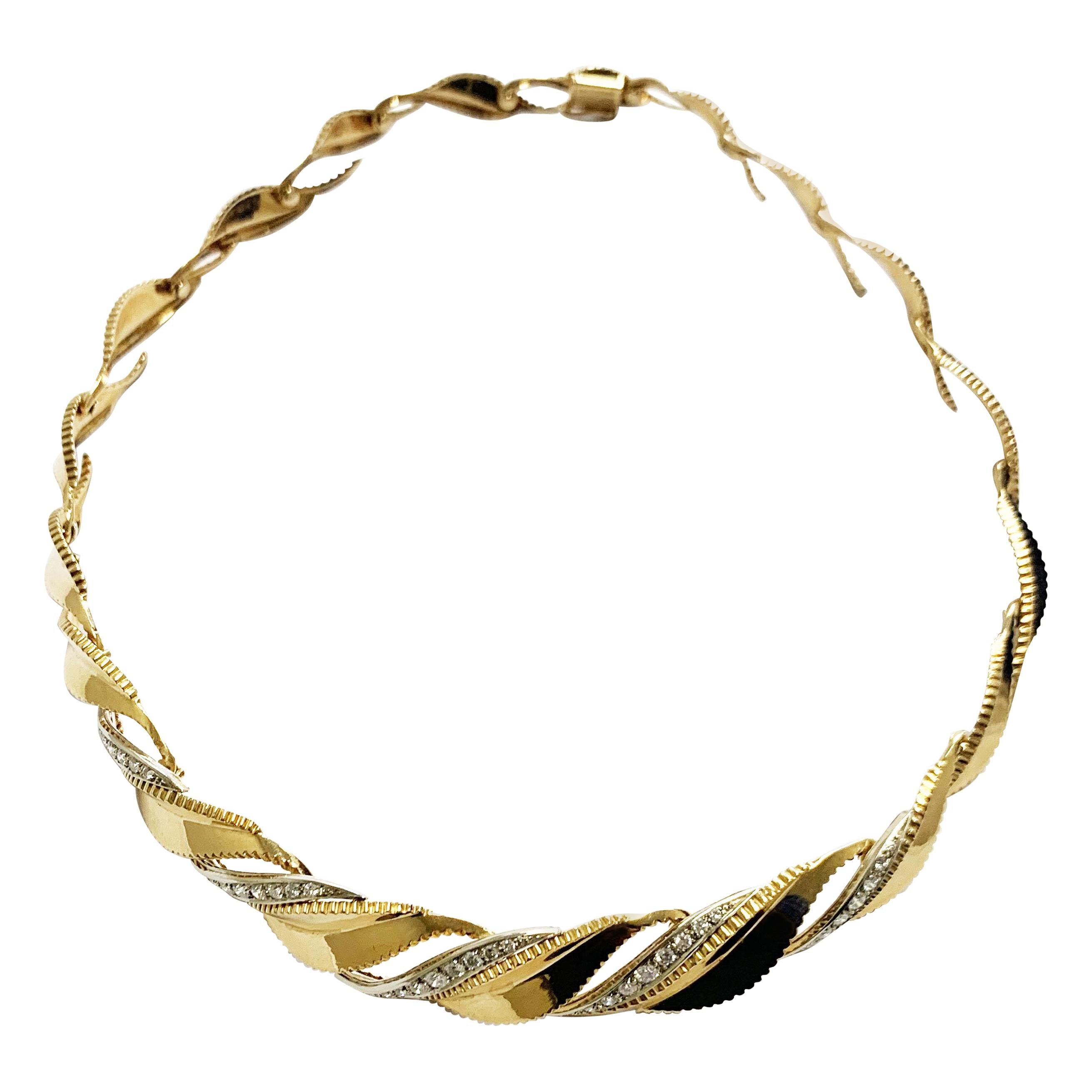 Superb Diamond Necklace in White Gold by Gübelin For Sale at 1stDibs ...