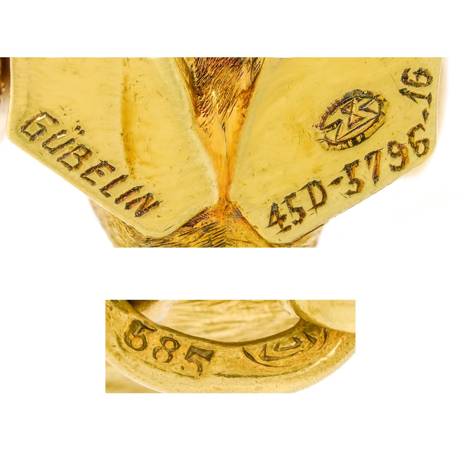 Gubelin Gold Penguin Pendant For Sale at 1stDibs