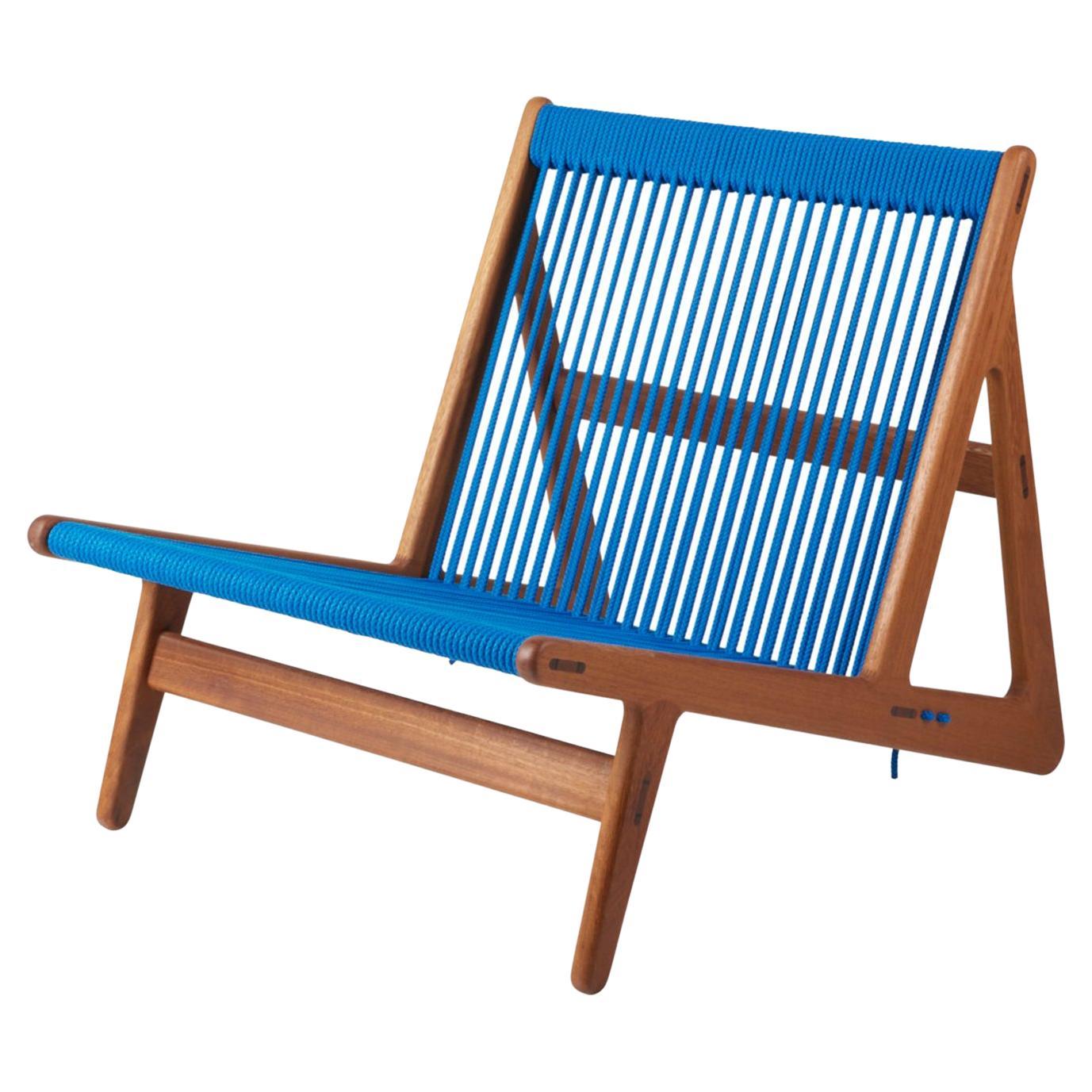 Gubi X Noah special edition MR01 yellow outdoor lounge chair in solid ...