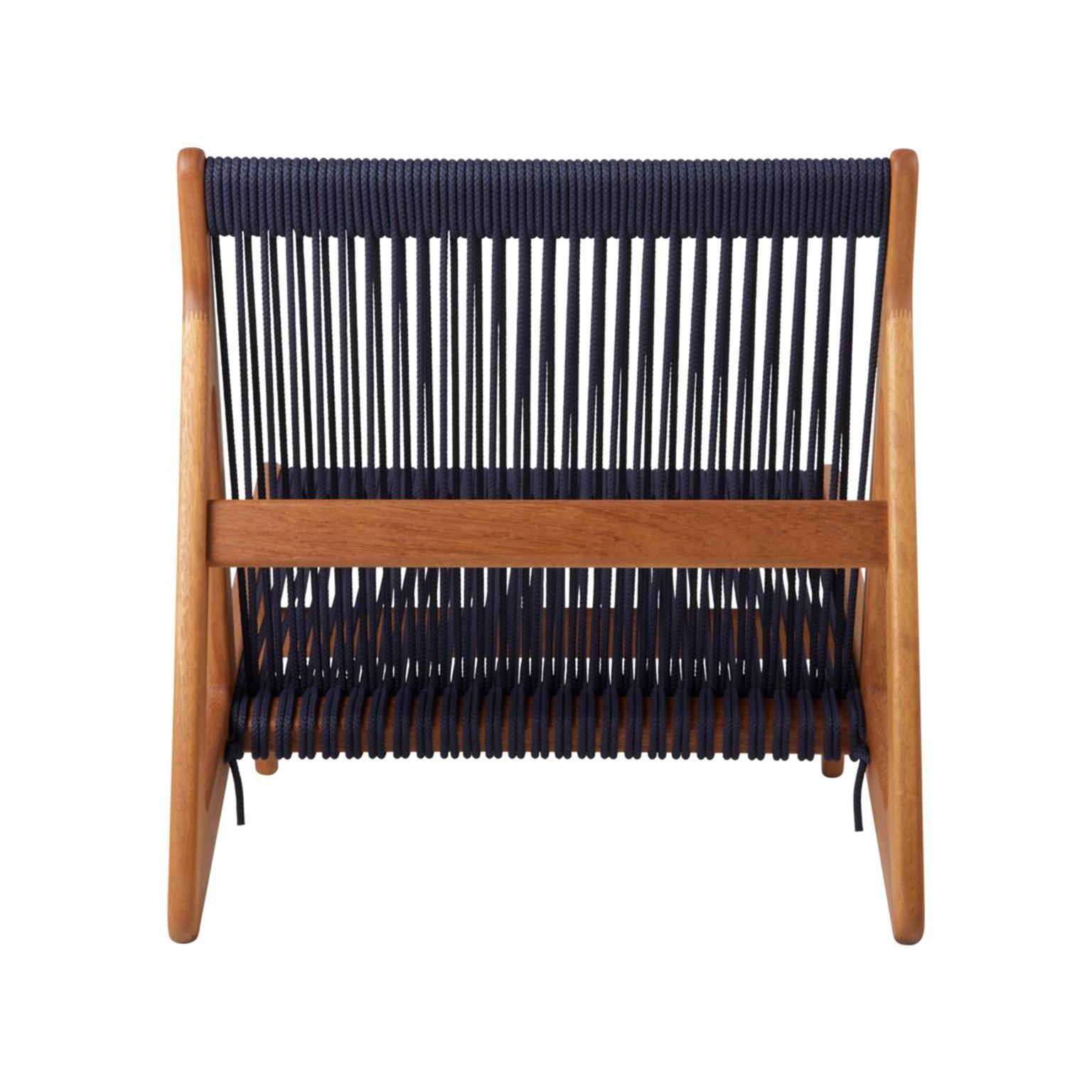 Gubi X Noah special edition MR01 outdoor lounge chair in solid wood For ...
