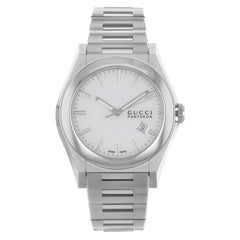 Gucci GG2570 Quartz Stainless Steel Black Dial Men's Watch YA142207 For ...