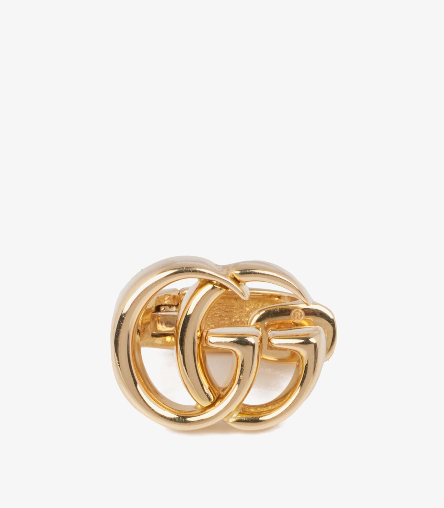 Gucci 18 Carat Yellow Gold Marmont Single Ear Cuff For Sale at 1stDibs