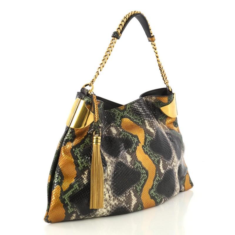 Gucci 1970 Hobo Python Medium at 1stDibs