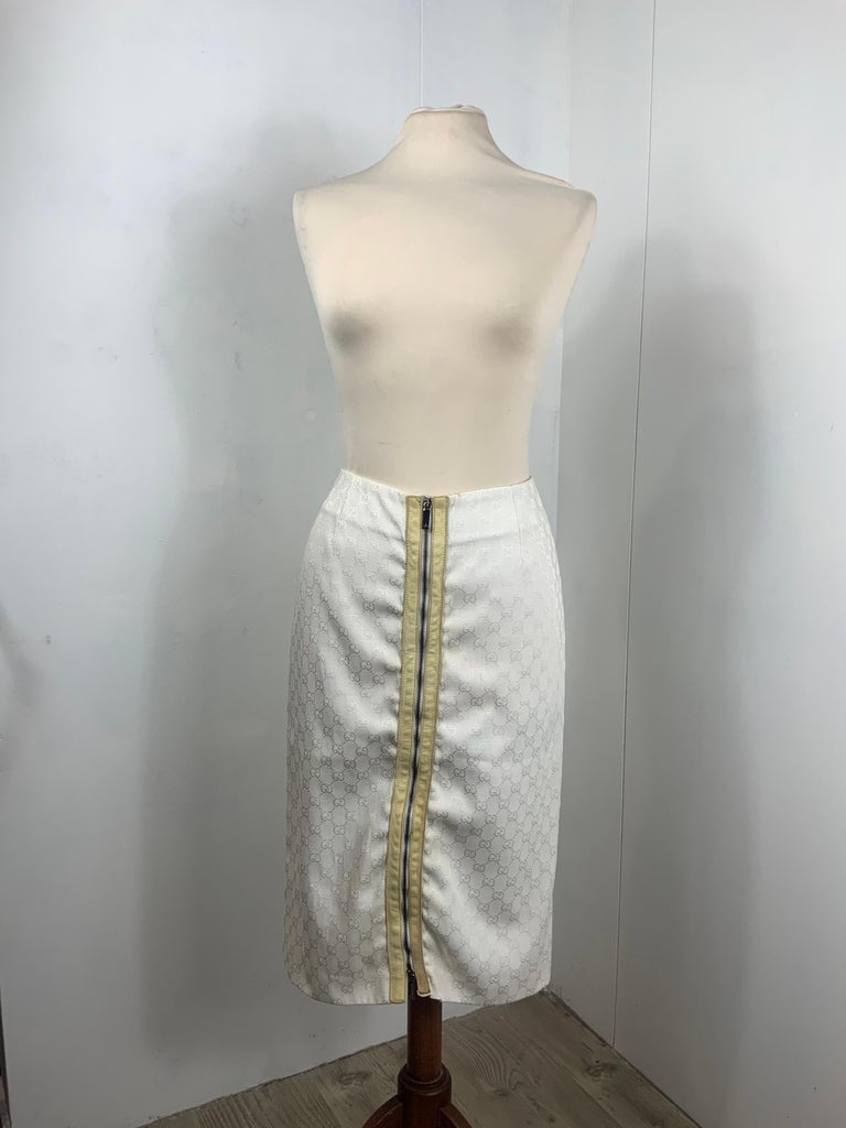 Gucci 2000 Monogram skirt by Tom Ford at 1stDibs