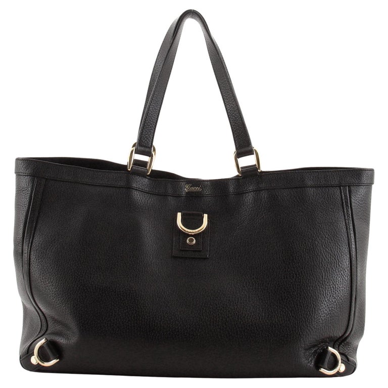 Gucci Abbey D-Ring Tote Leather Large at 1stDibs