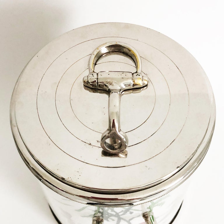 Gucci Accornero Flora Wine Cooler Ice Bucket Vintage Barware at 1stDibs ...