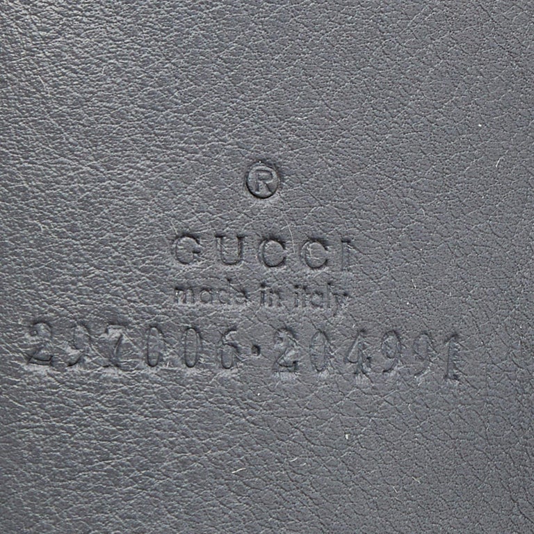 Gucci Ash Grey Leather Tassel Horsebit Tote For Sale at 1stDibs