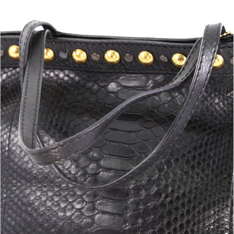 Gucci Babouska Tote Python Medium at 1stDibs