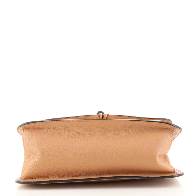 Gucci Bamboo Daily Flap Bag Leather at 1stDibs