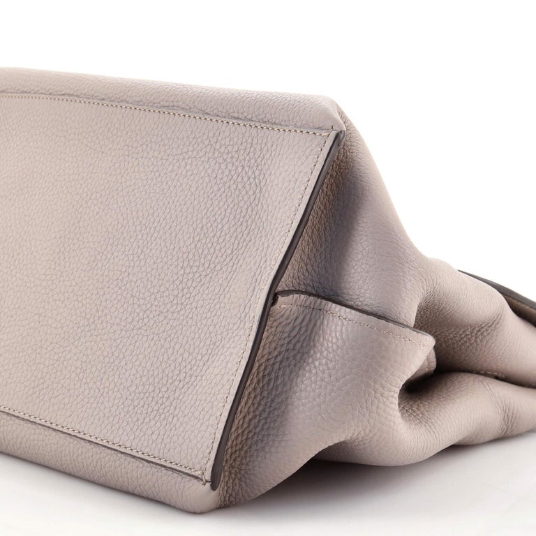 Gucci Bamboo Daily Top Handle Bag Leather Large For Sale at 1stDibs