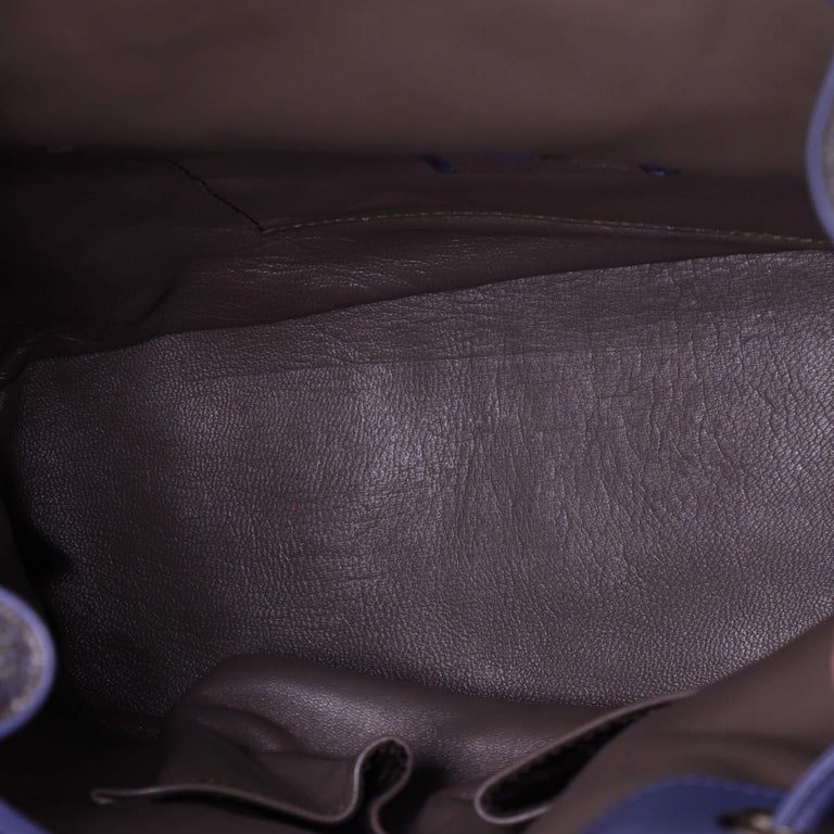 Gucci Bamboo Tassel Backpack Python Medium For Sale at 1stDibs