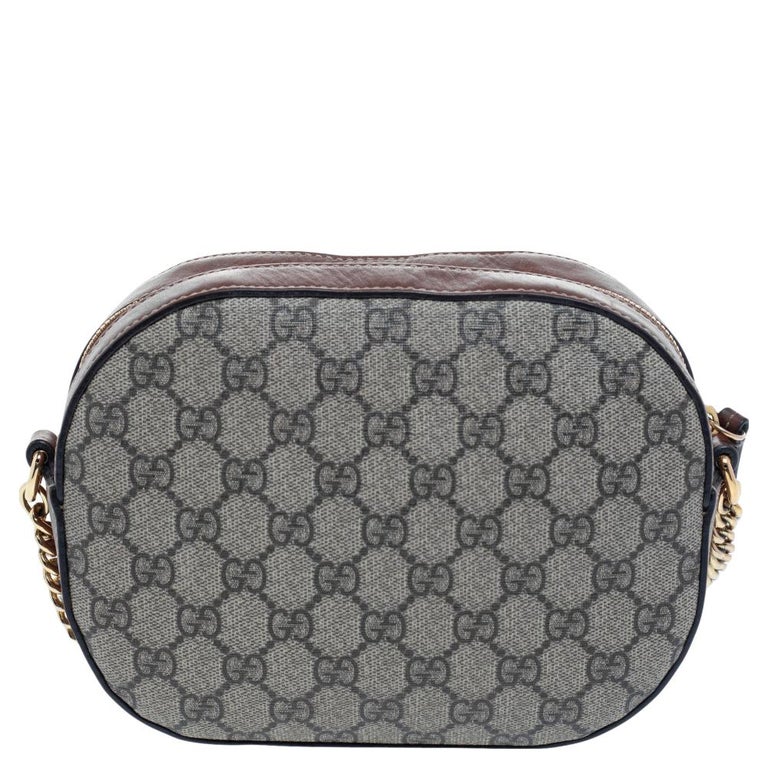 Gucci Beige/Brown GG Supreme Canvas And Leather Limited Edition ...