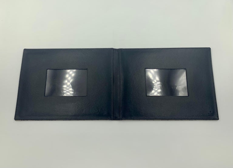 Gucci Beige Ebony GG Supreme Leather, Canvas Monogram Bi-Fold Picture ...