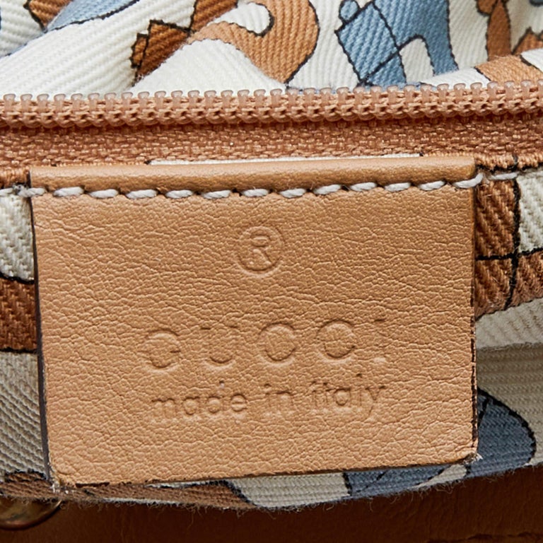 Gucci Beige Guccissima Leather Medium Sukey Tote For Sale at 1stDibs