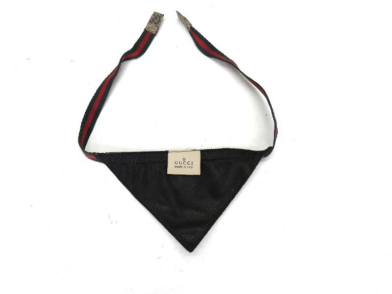 Gucci Beige ( Rare ) Triangle Bandeau Twilly Scarf 224390 at 1stDibs ...