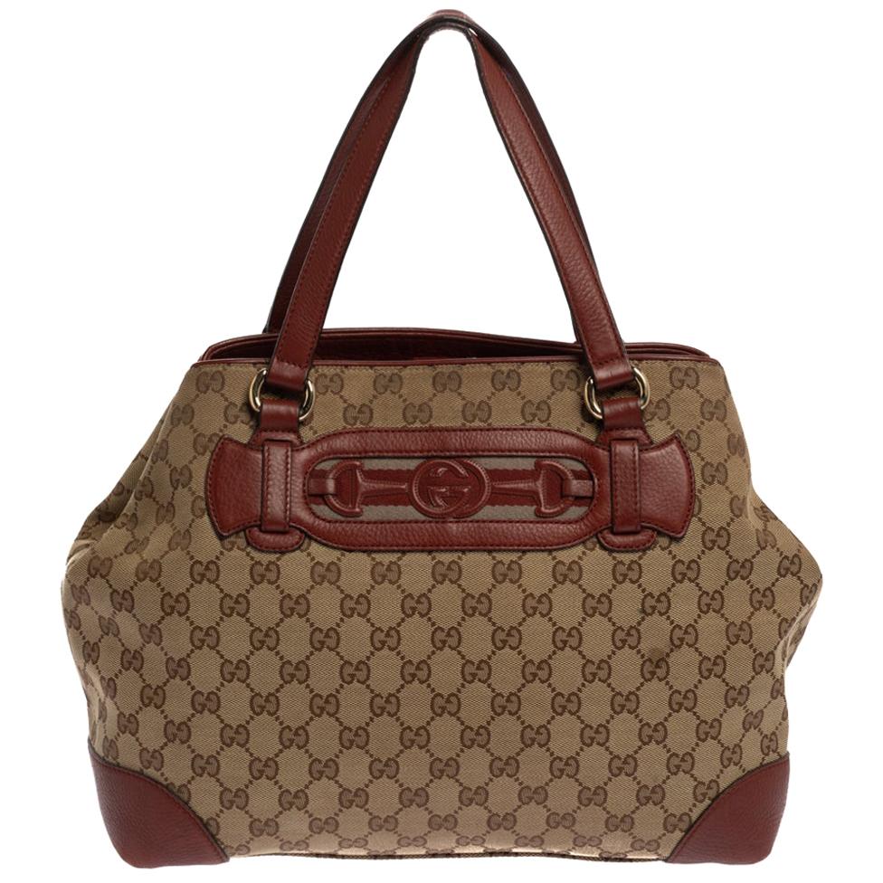 Coach Metallic Gold/Silver Signature Canvas And Leather Tote at 1stDibs ...