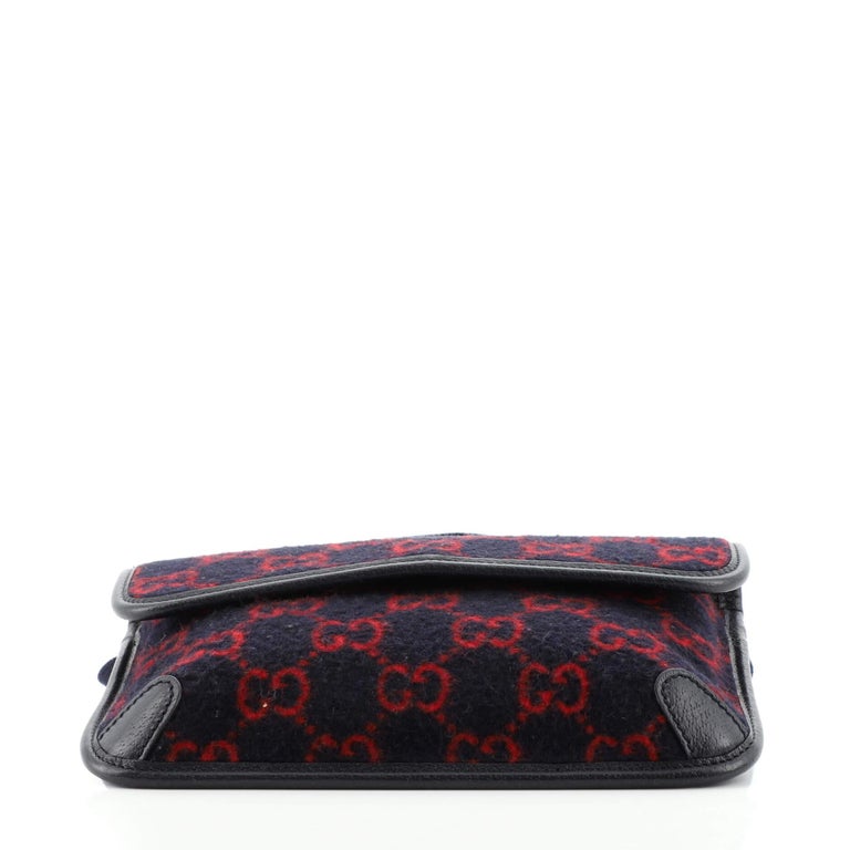 Gucci Belt Bag GG Wool at 1stDibs