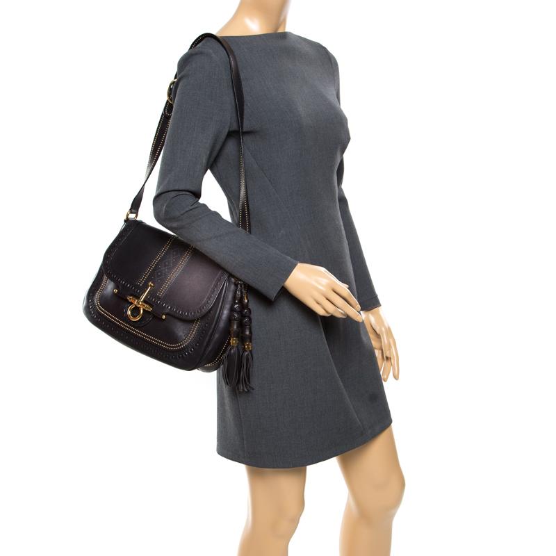 Gucci Black Leather Medium Snaffle Bit Shoulder Bag For Sale at 1stDibs ...