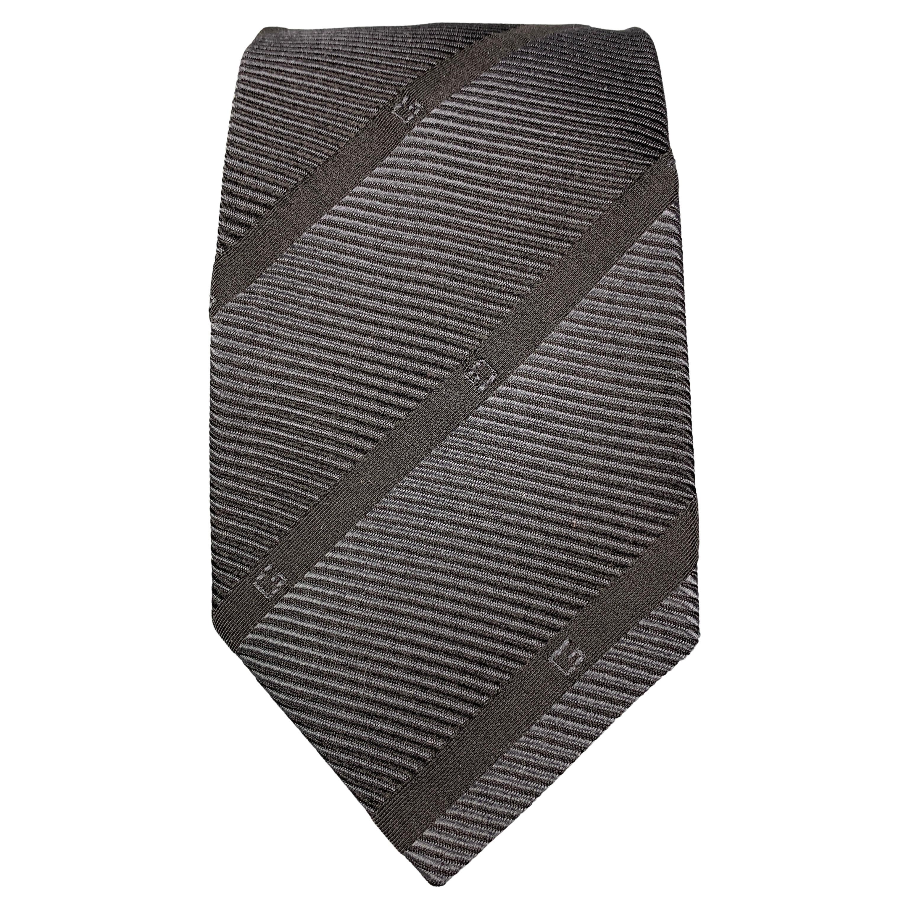 Gucci Men's Burgundy Stripe Silk Tie at 1stDibs | gucci burgundy tie
