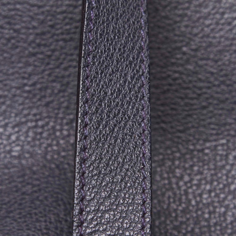 Gucci Black Suede Leather Bamboo Drawstring Backpack Italy For Sale at ...