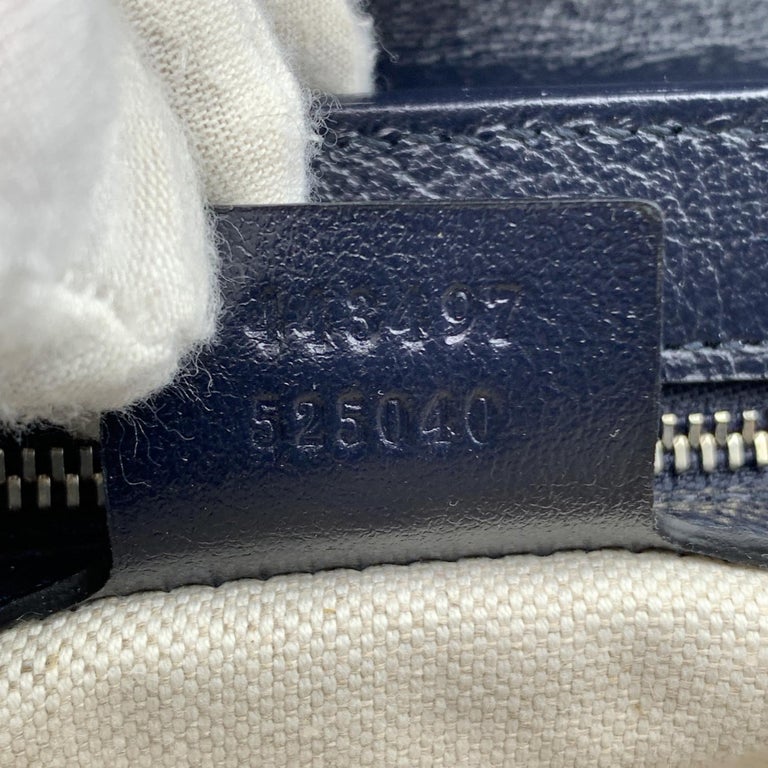 Gucci Blue Monogram Matelassé Canvas Diagonal Marmont Shoulder Bag For ...